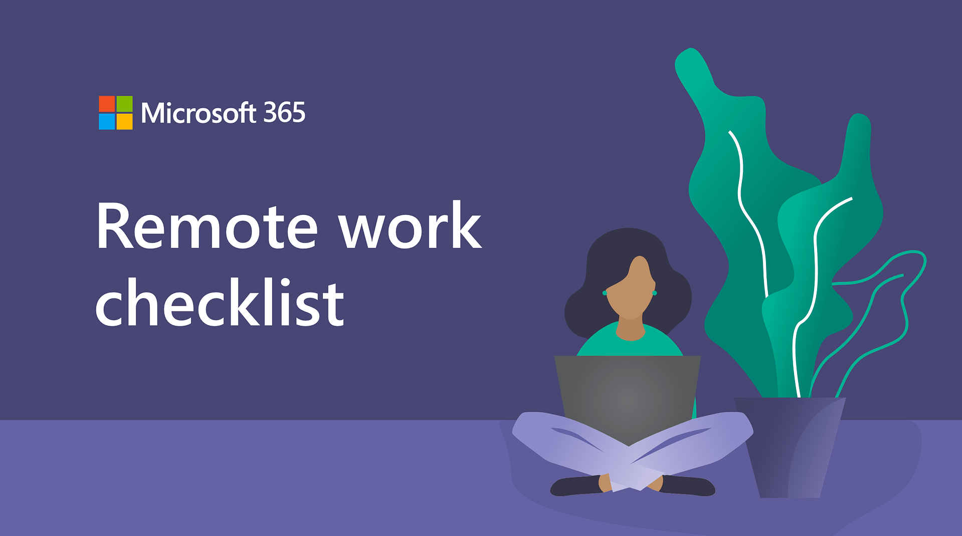 Staying productive while working remotely with Microsoft Teams – On the ☁️